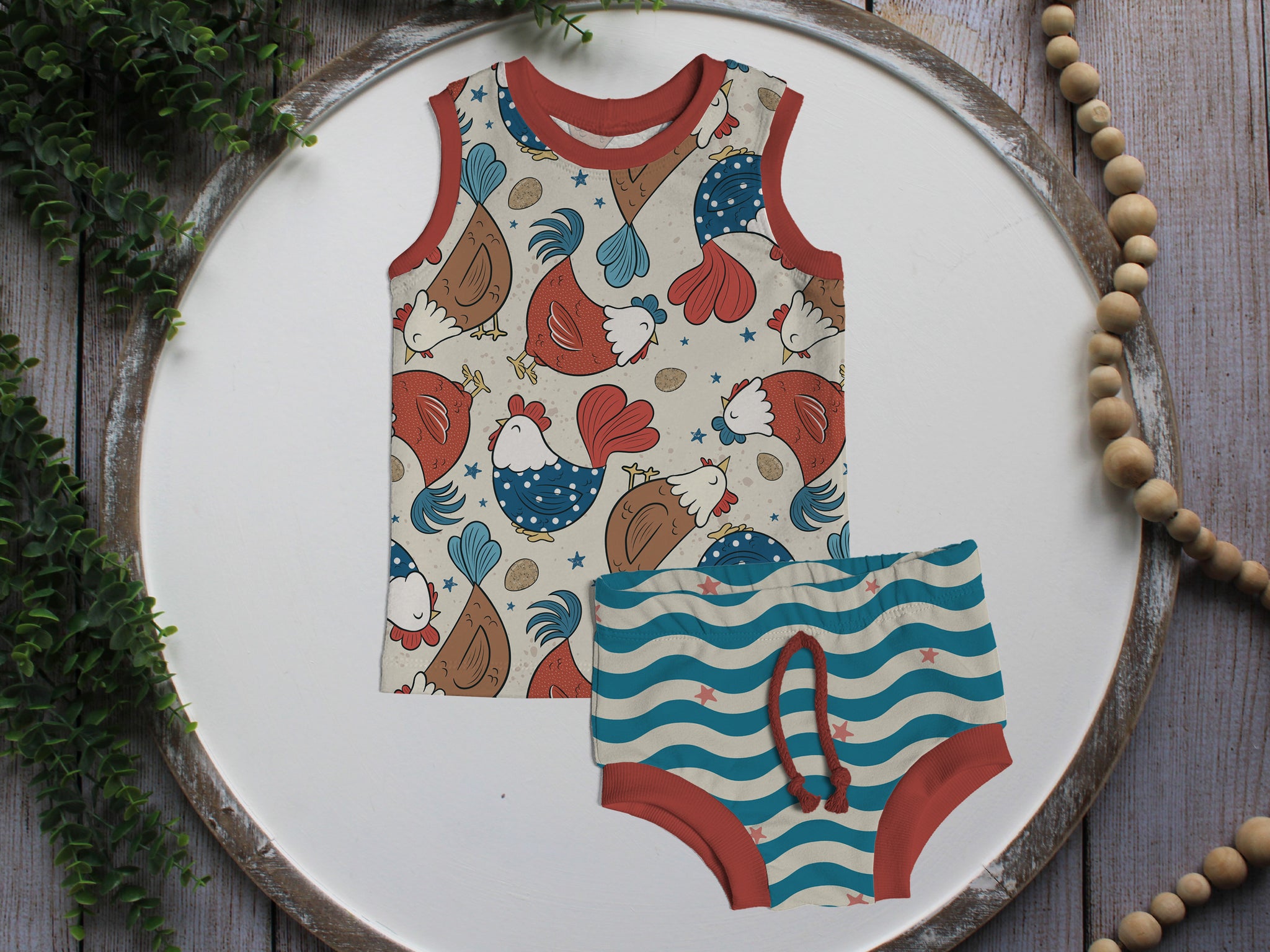 Maisy Summer Set Outfit Mock Up, Realistic Clothing Mockup for Photosh ...