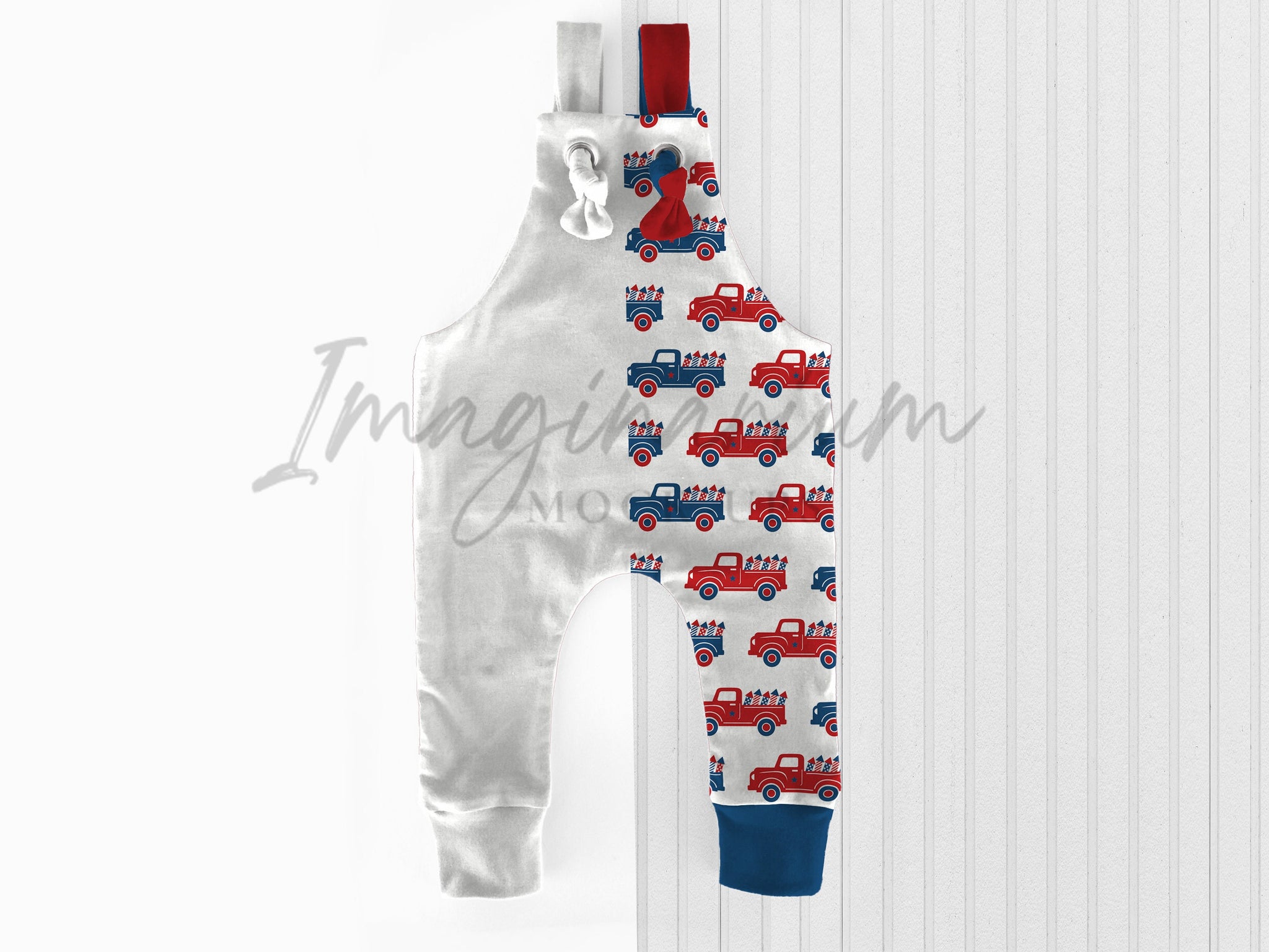 BUNDLE Cotton Lycra Knotted Overalls Mock Ups, Realistic Clothing Mock ...